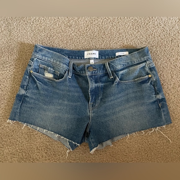 Frame Denim | Shorts | Nwot Frame Le Cutoff Denim Short | Poshmark
